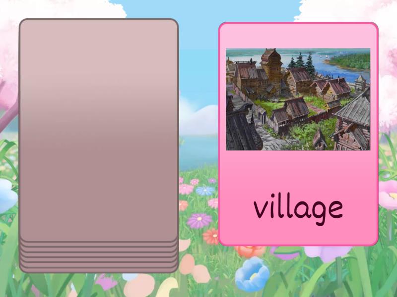 My home - Speaking cards