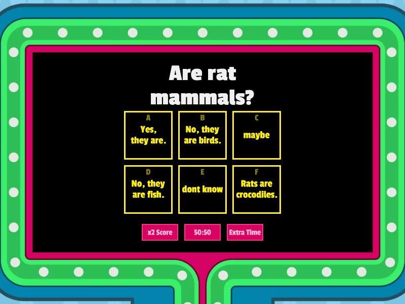 RAT QUIZ- Made by Gabriel Hamilton, Pedro Moreira e João Inter Teens 3 ...