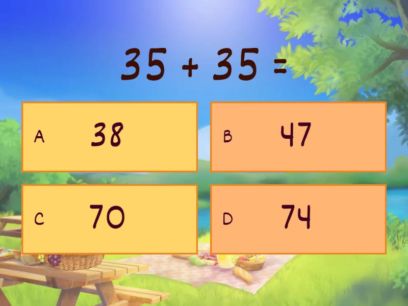 Exploring addition_gr 1 - Quiz