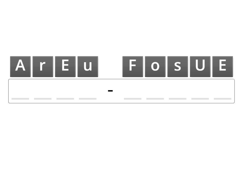 A Level Taster- major events this year - Anagrama