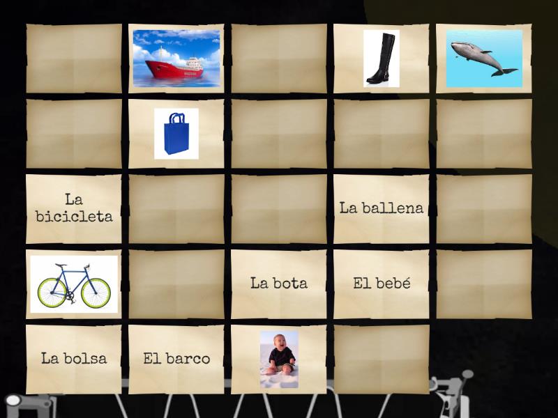 Palabras con B-b - Matching pairs