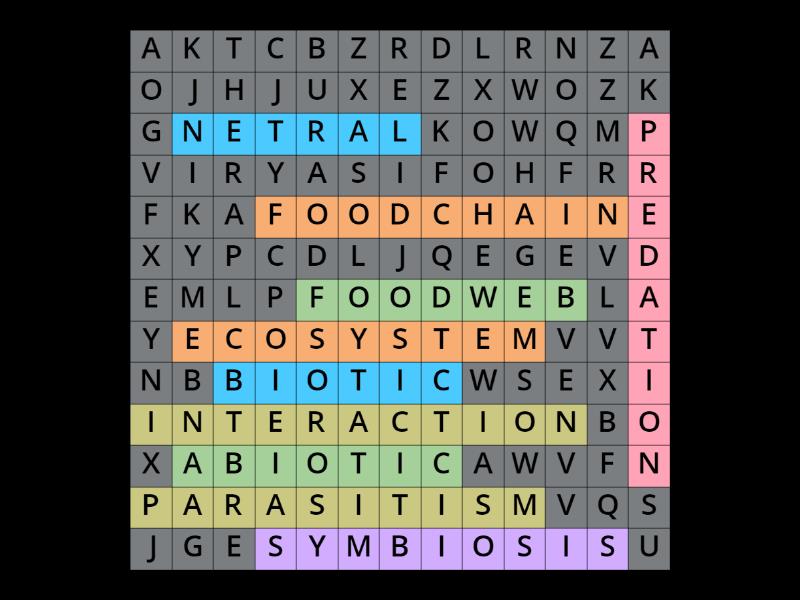 discussion - Wordsearch
