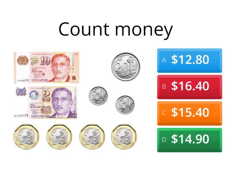 Count Money (Part 2) - Quiz