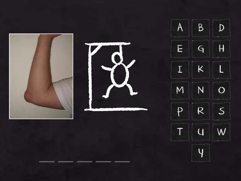 BODY PARTS - Hangman
