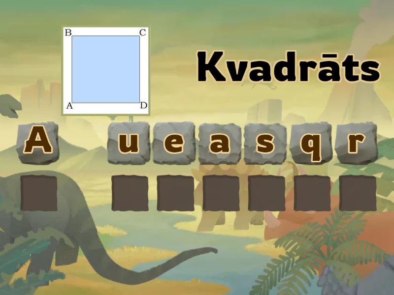 BI1 Unit 4 - shapes - Anagrama