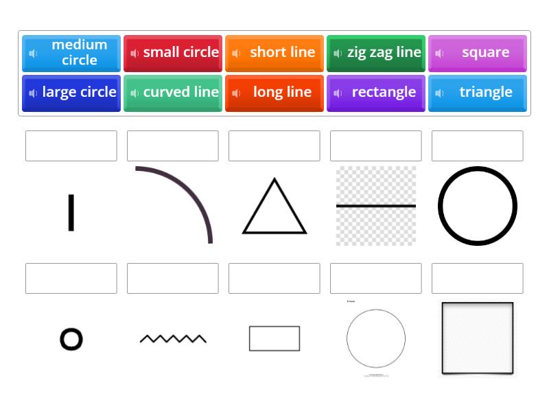 Shapes-sizes-lines - Match up