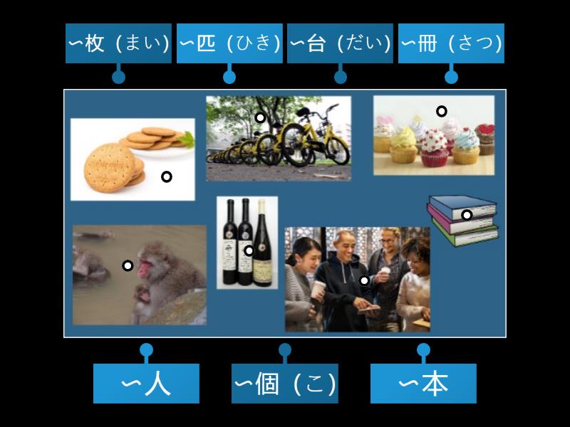 Counters - Labelled diagram