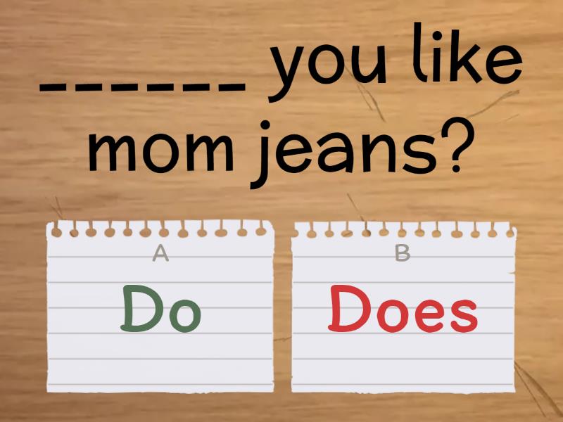 Do or Does | Activity - Quiz