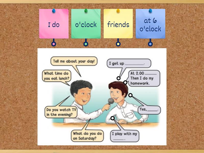 My day-talk time - Labelled diagram