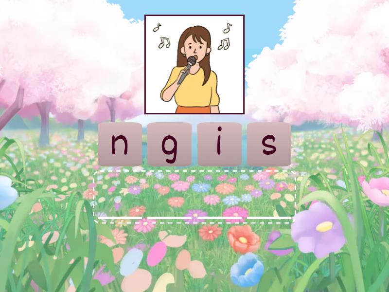 Istation Review 1st grade spelling - Anagram