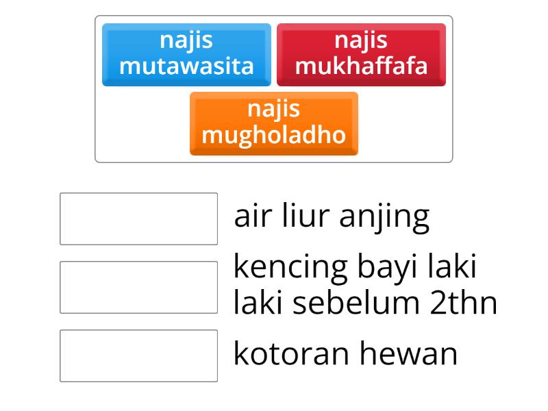 macam macam najis - Associação