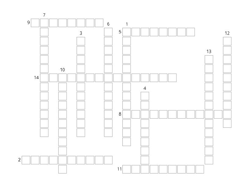 Feelings/states of being (ESTAR & TENER) - Crossword