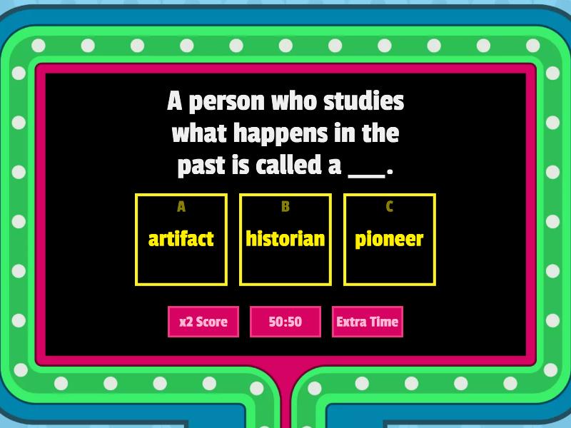 Unit 3 Michigan History - Gameshow quiz