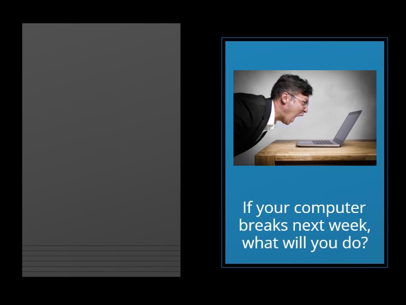 Speaking: Zero and First Conditional - Speaking cards
