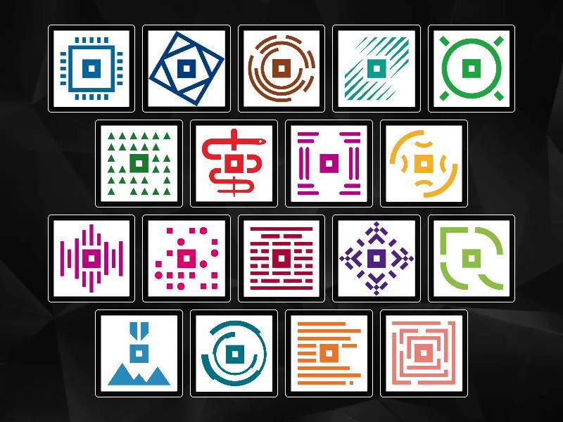 Unitbv Logo Facultăți - Flip tiles