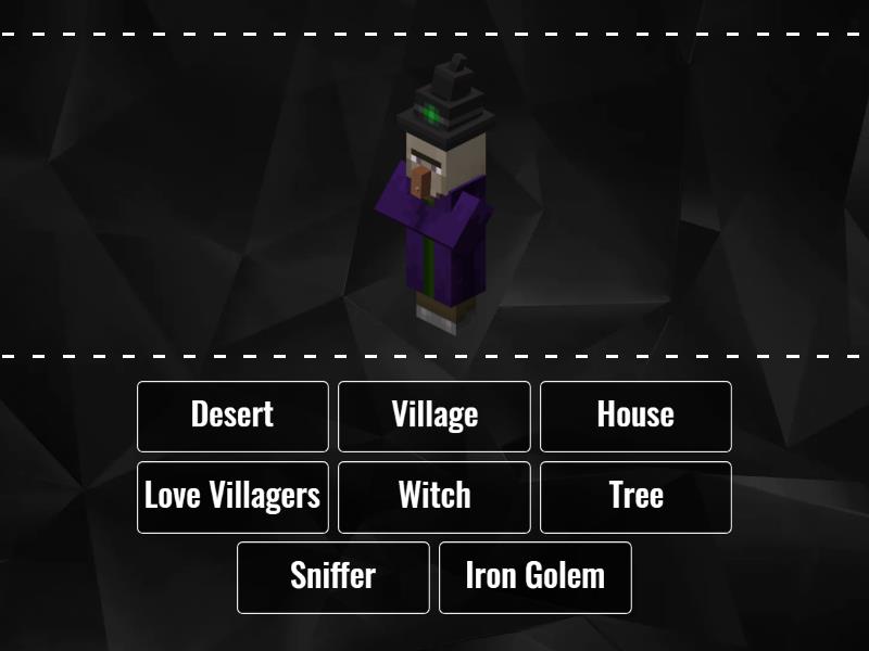 Minecraft matching pairs - Find the match