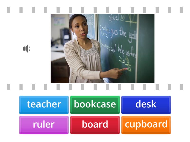 Kids Box 2 - Unit 2 - School objects vocab - Find the match