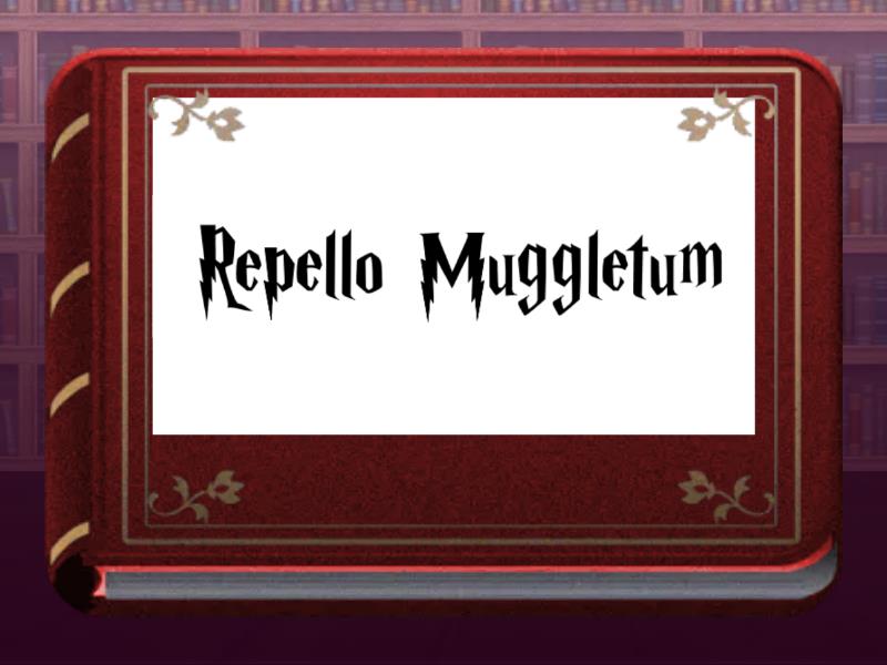 Harry Potter spells (Latin roots) - Flash cards