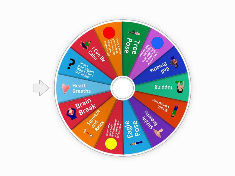 Mindfulness Spinner - Random wheel