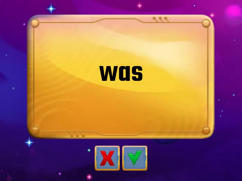 Wilson HF words step 1 - Flash cards