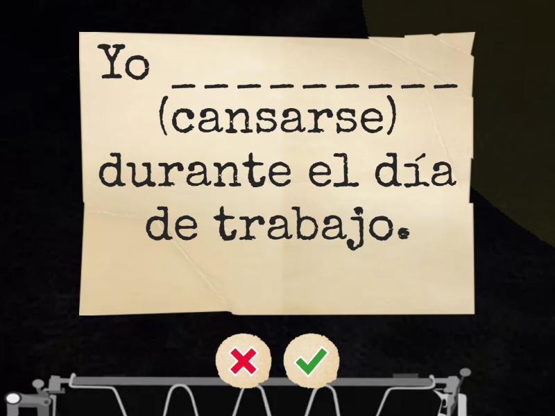 Verbos reflexivos - Flash cards