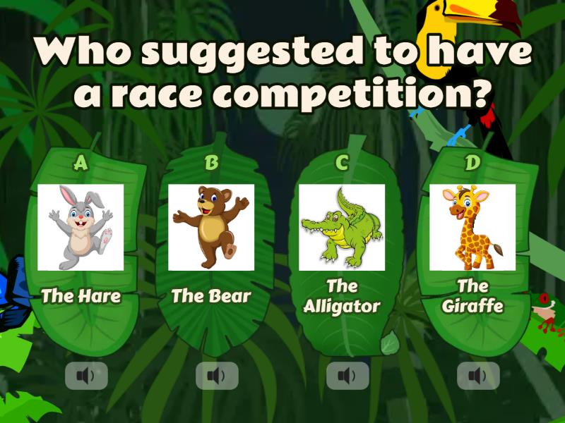 The Hare and The Tortoise - Quiz