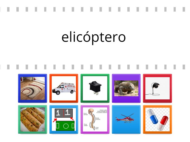 Palabras con am ap - Find the match