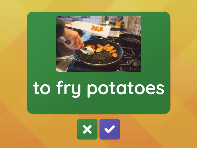 Cooking - Flash cards