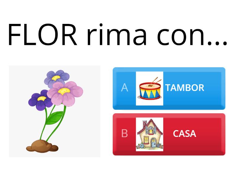 RIMAS DE PLANTAS - Quiz