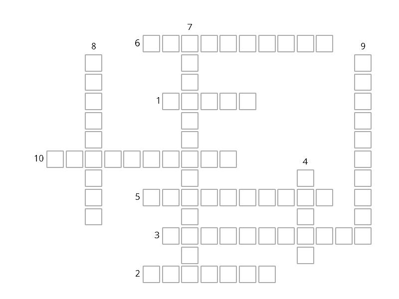 Daily routine - Crossword