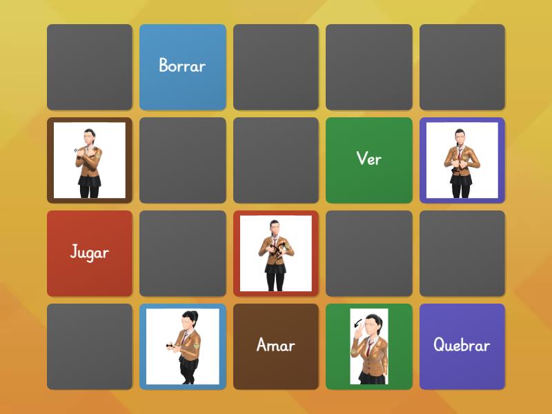 Verbos Actividad - Parejas