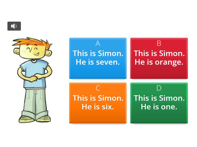 Kid's box characters with age - Quiz