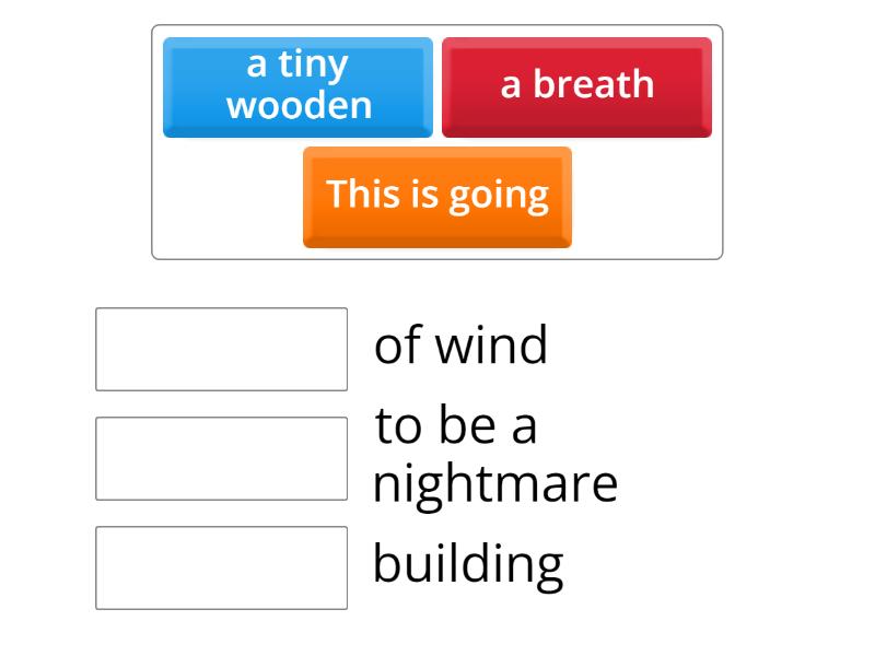 Outcomes A2. Unit 10. Summer long. Part 7 - Match up