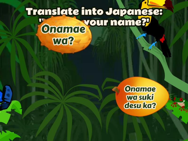 Jikoshoukai-Fruit Game - Fruta voladora