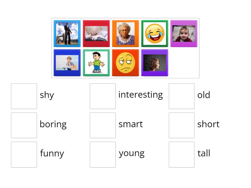 Personality traits - basic - Match up