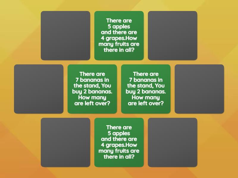 Problems - Matching pairs