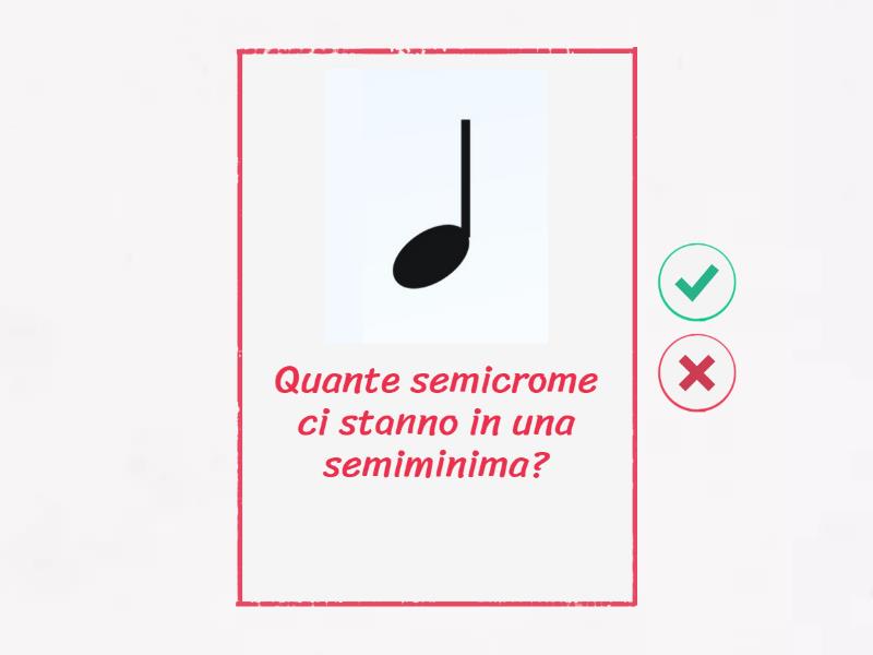 Teoria Musicale - Tarjetas flash