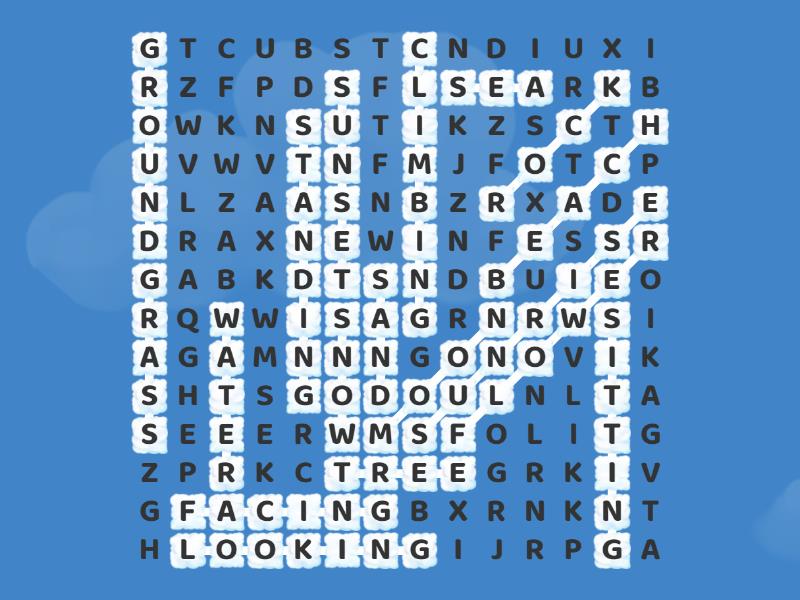 7th week 6 find 45/90 min - Wordsearch