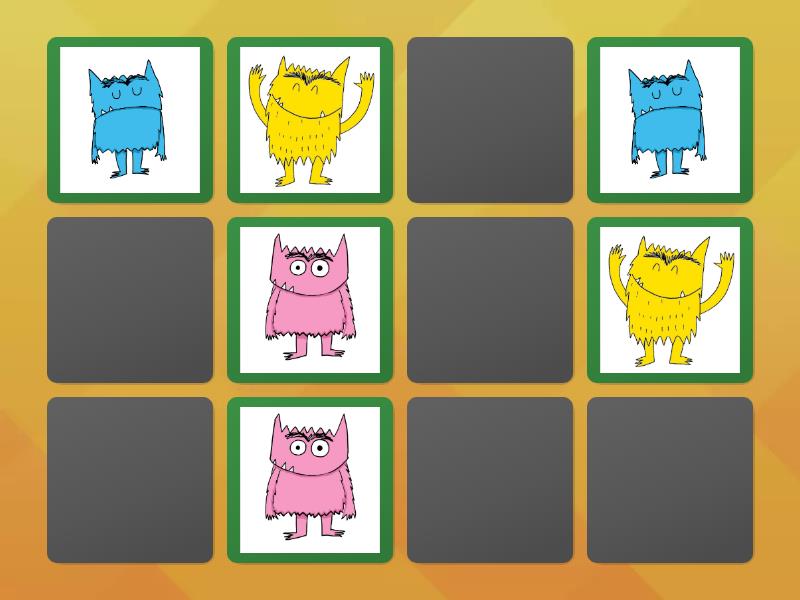 How do you feel? - Matching pairs