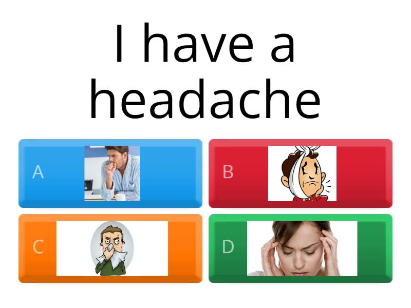 Health problems (game review - 5º ano) - Quiz