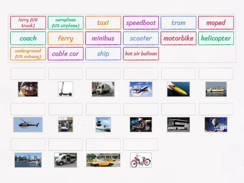 Transport - Match up