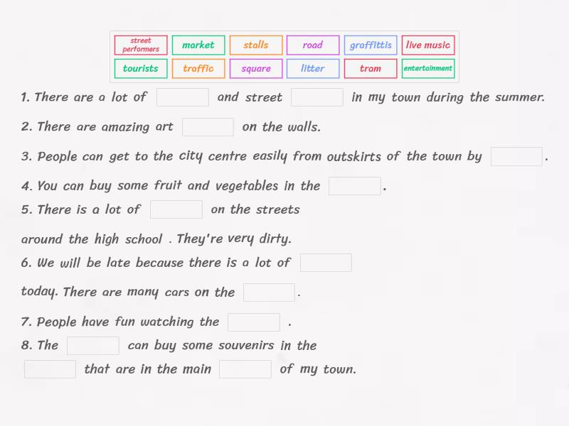 CITY LIFE - UNIT 6 - Palabra perdida