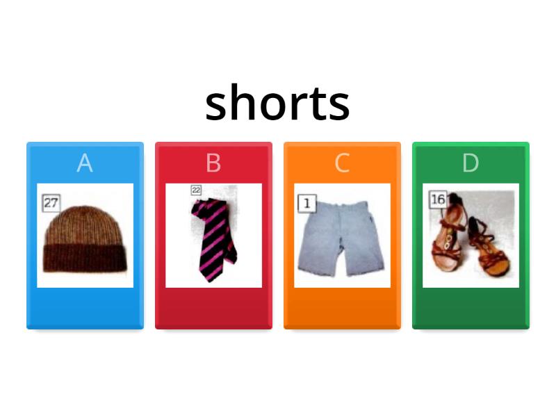 Things you wear - Quiz