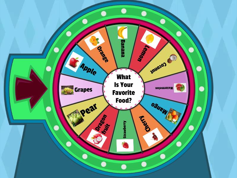 What Is Your Favorite Food? - Spin the wheel