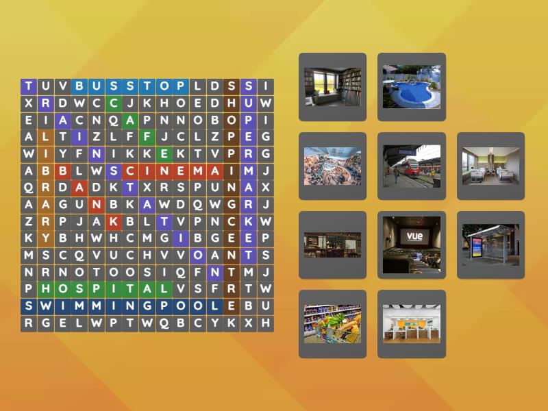 AS3 U3 voc - Wordsearch