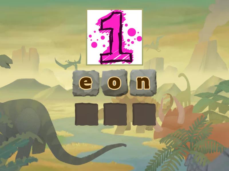 Numbers 1-10 - Anagrama