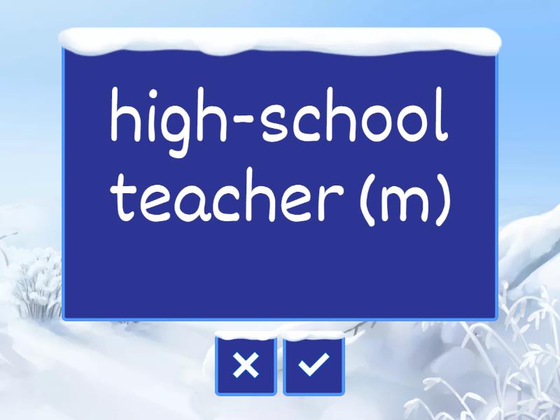 Professions p.43 - Flash cards