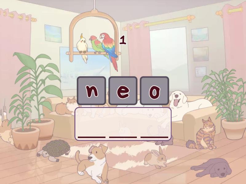 Numbers 1-20 - Anagram