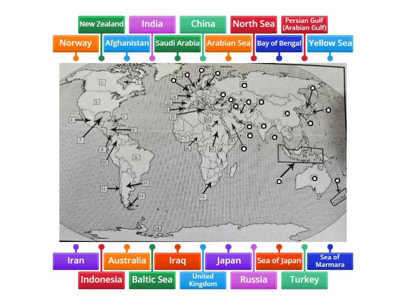 Level 3 Map Practice Pt.2 - Labelled diagram