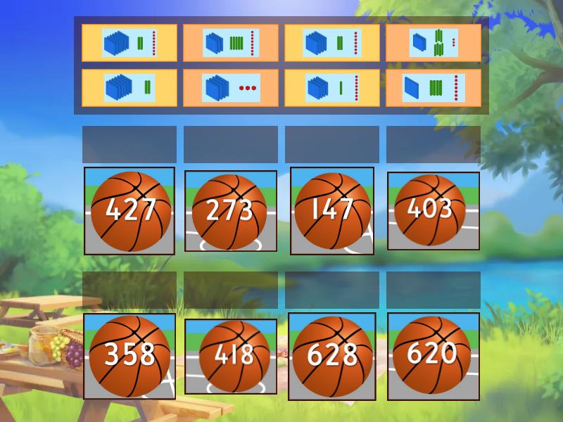 Place Value - - Match up